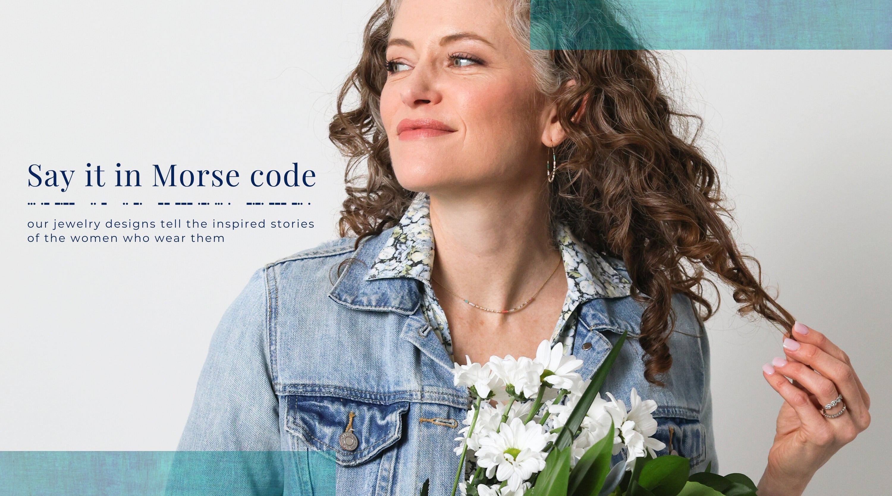 Dot & Dash Design - Morse code jewelry