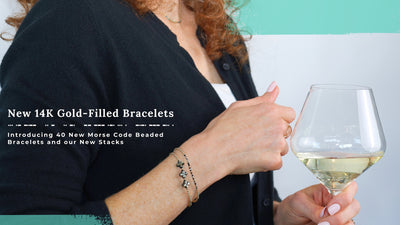 Dot & Dash Design - Morse code jewelry