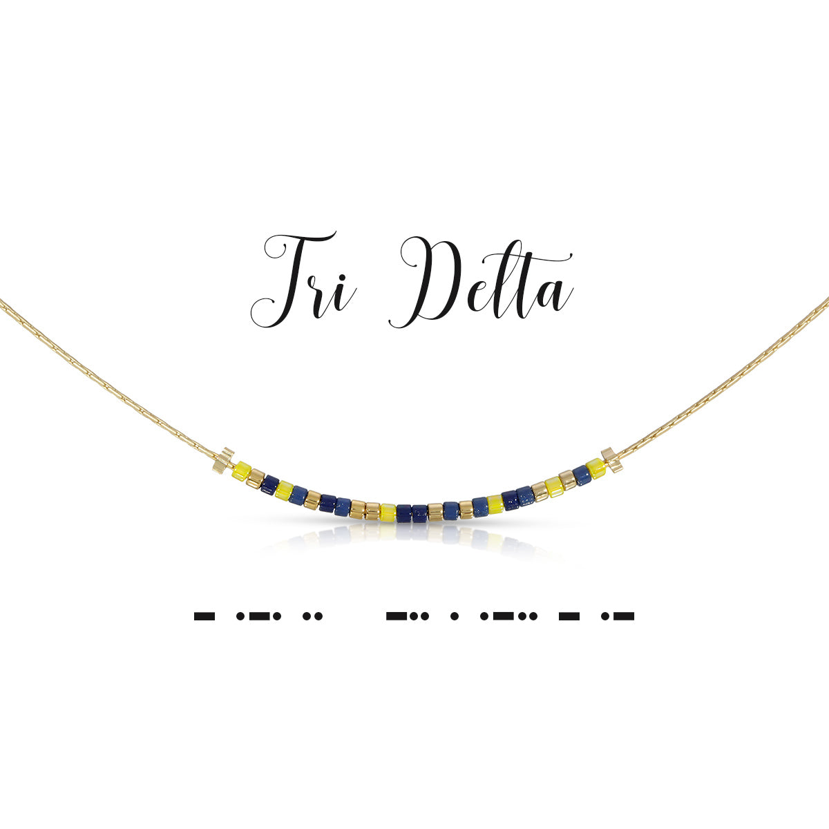 Tri Delta - Dot & Dash Design