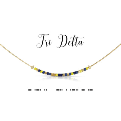Tri Delta - Dot & Dash Design